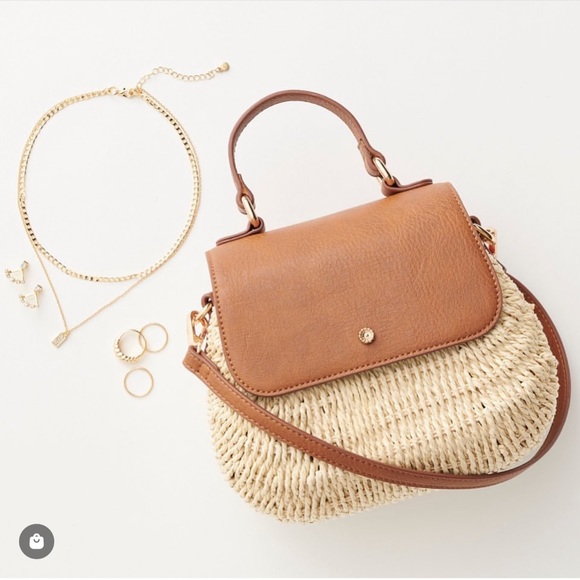 LC Lauren Conrad | Bags | Lc Lauren Conrad Structured Shoulder Bag ...